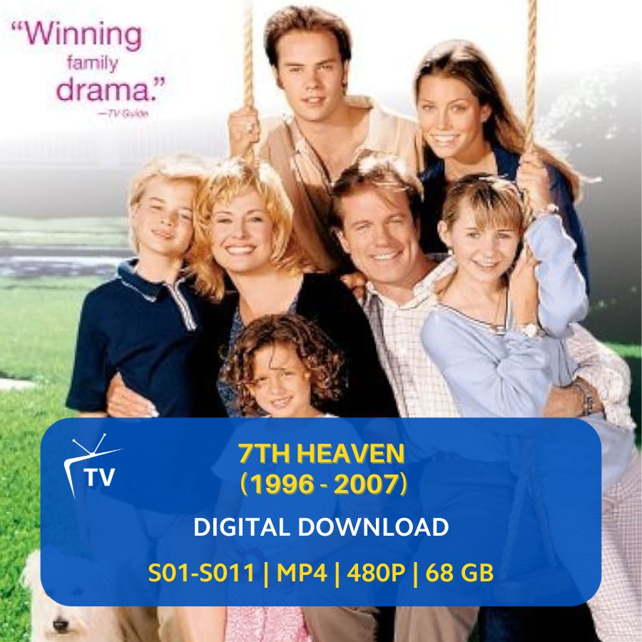 7th Heaven 1996 TV Series | 90s Family Drama | Digital Download | The ...