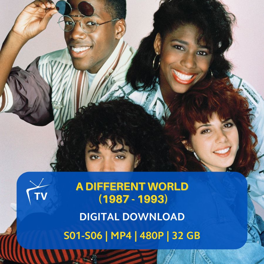 A Different World 1987 TV Series | 90s Black Sitcom | Digital Download ...