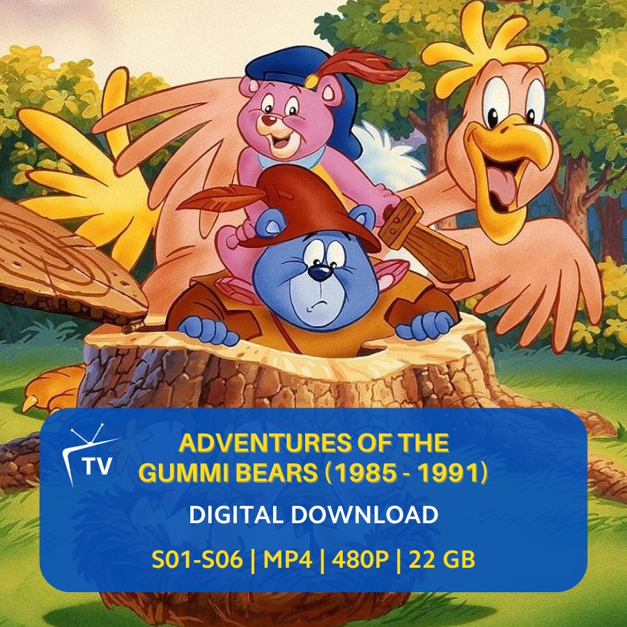 Adventures of the Gummi Bears 1985 | 80s Disney Cartoon | Digital ...
