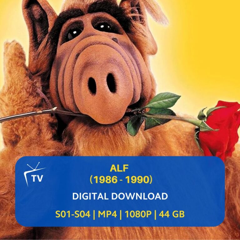 ALF 1986 TV Series | 80s Sitcom | Digital Download | Alien Comedy | Gordon Shumway | Melmac ...
