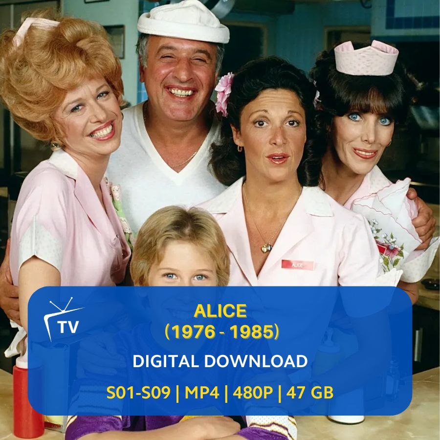 Alice 1976 TV Series | Linda Lavin | Digital Download | 70s Diner ...