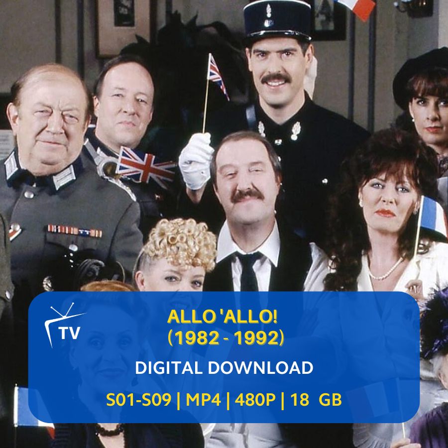 ‘Allo ‘Allo! 1982 TV Series | Digital Download | Classic British Sitcom ...