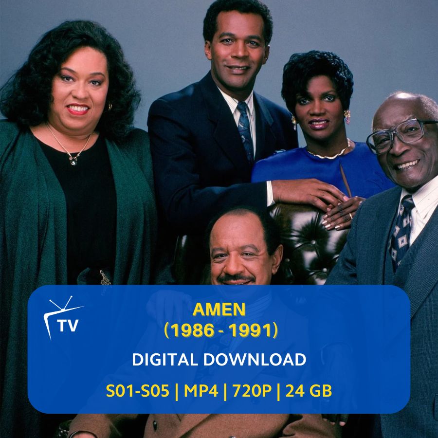 Amen 1986 TV Series | Sherman Hemsley | Digital Download | 80s Black ...