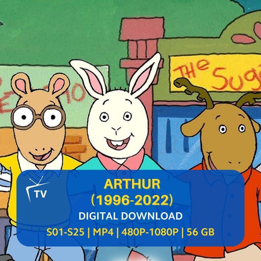 Arthur 1996 TV Series Digital Download | Marc Brown | PBS Kids | Ziggy ...