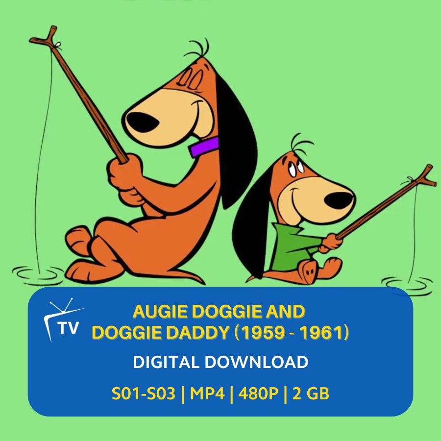 Augie Doggie and Doggie Daddy 1959 | Hanna Barbera | Digital Download ...
