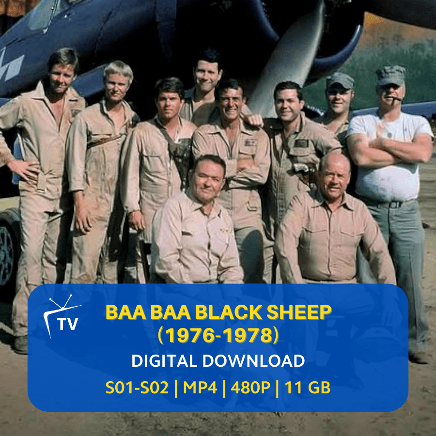 Baa Baa Black Sheep 1976 | Classic TV | WWII Aviation Drama | Retro ...