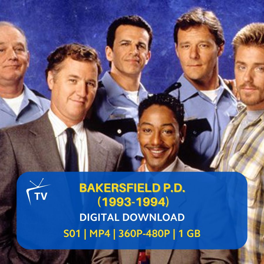 Bakersfield P.D. 1993 | 90s Cop Comedy | Digital Download | Ron Eldard ...