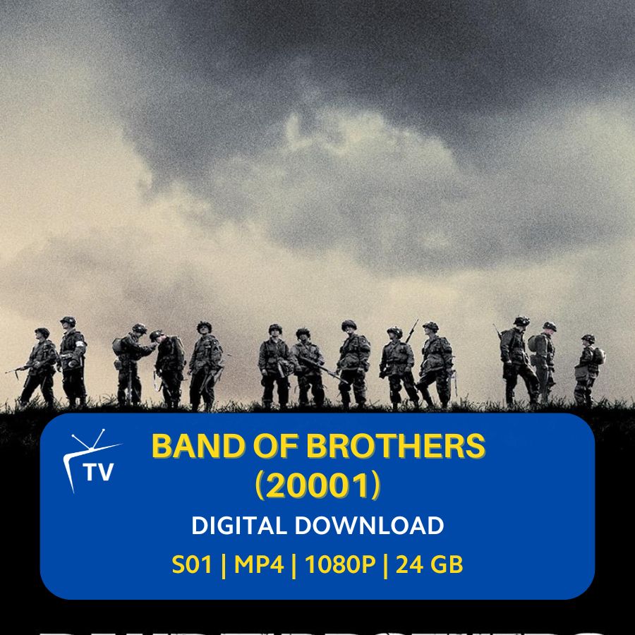 Band of Brothers 2001 TV Series Digital Download | WWII Drama | Steven ...