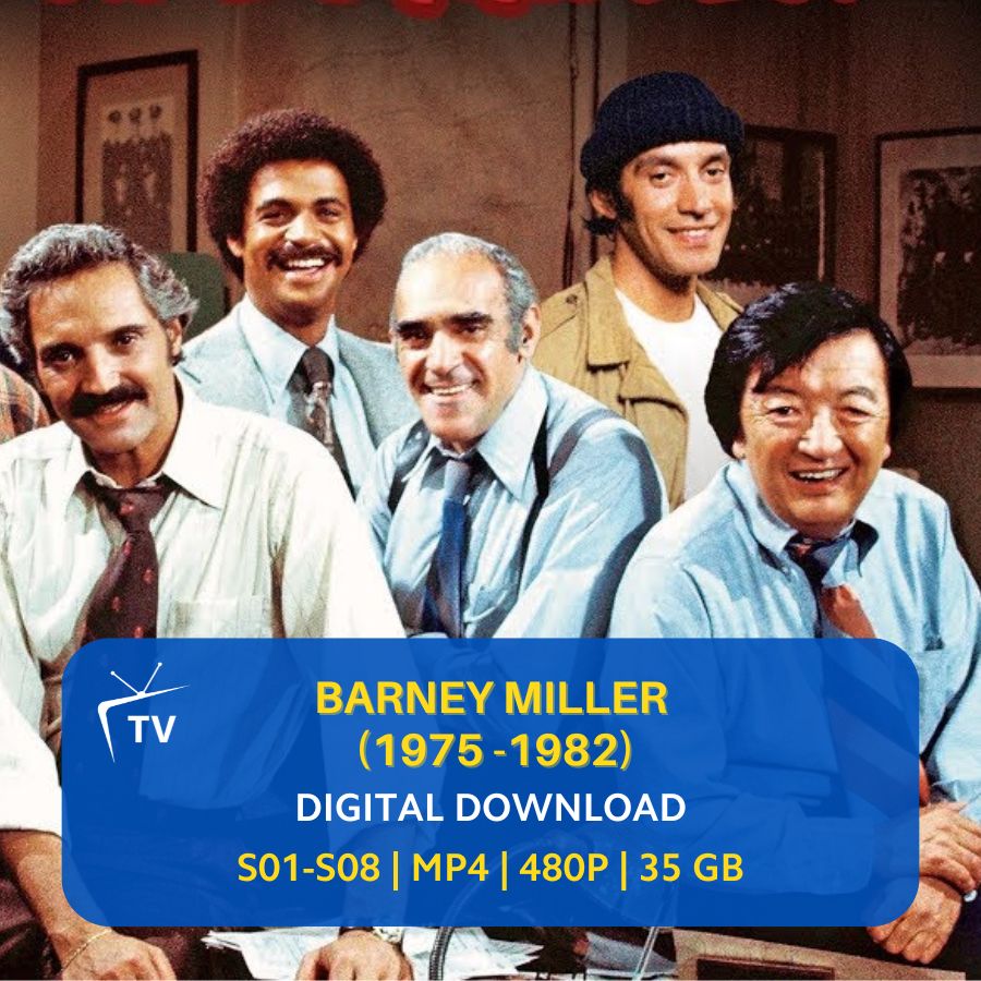 Barney Miller 1975 TV Series | 70s Workplace Sitcom | Digital Download ...