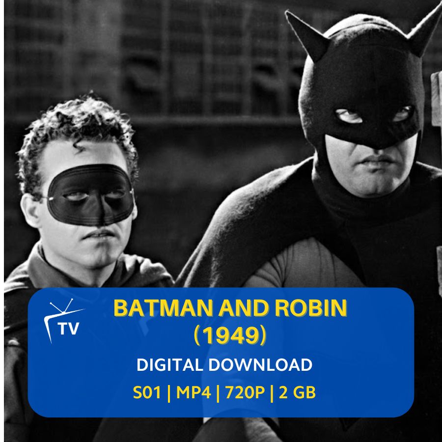 Batman and Robin 1949 Complete Movie Serial | Digital Download ...