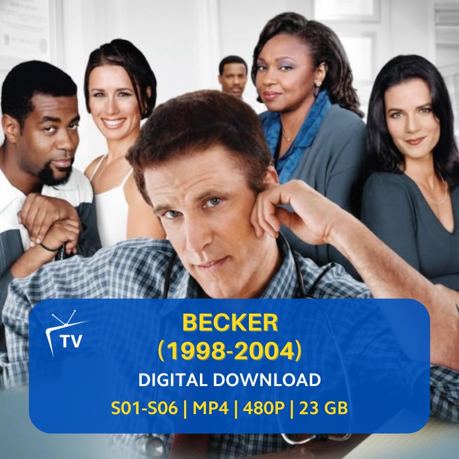 Becker 1998 Complete Series Digital Download | Ted Danson Sitcom ...
