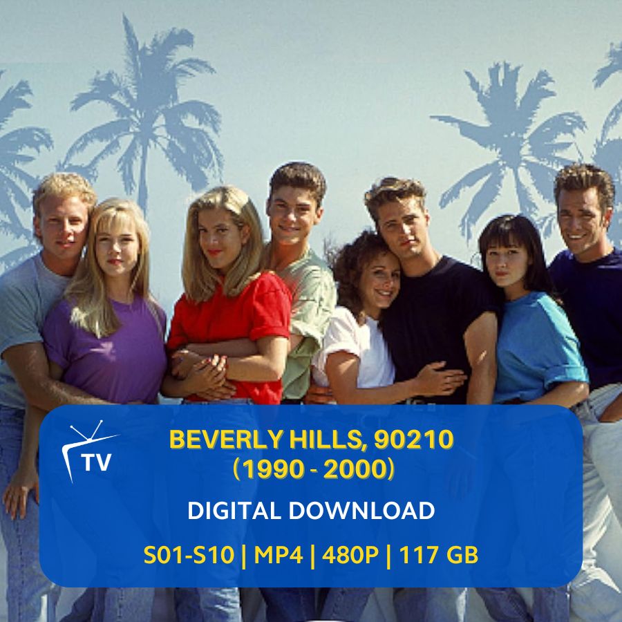 Beverly Hills, 90210 1990 | 90s Teen Drama | Digital Download | Aaron ...