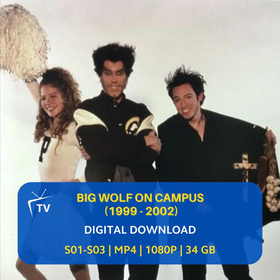 Big Wolf on Campus 1999 | 90s Werewolf Show | Digital Download | Teen ...