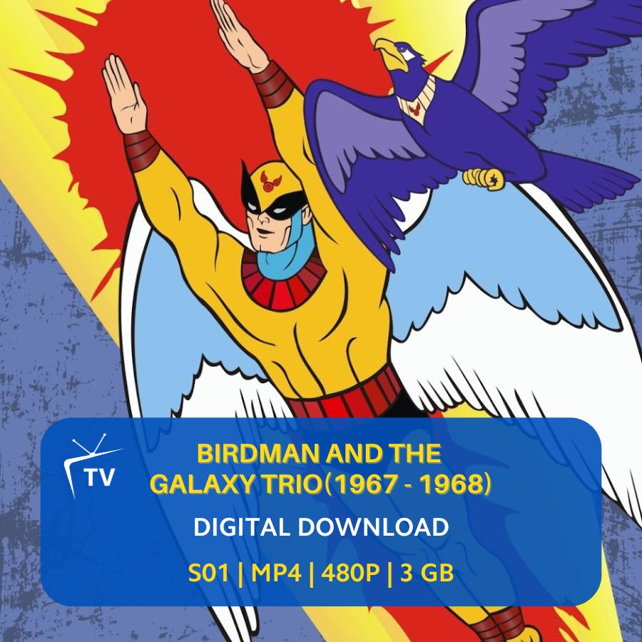 Birdman and the Galaxy Trio 1967 | Hanna Barbera | Digital Download ...