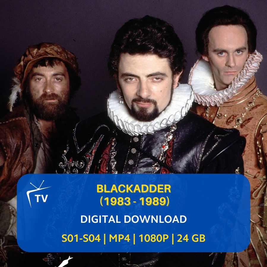 Blackadder 1983 TV Series | Rowan Atkinson | Digital Download | British Comedy | Historical ...