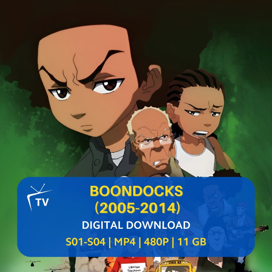 The Boondocks 2005 TV Series Digital Download | Aaron McGruder | Adult ...