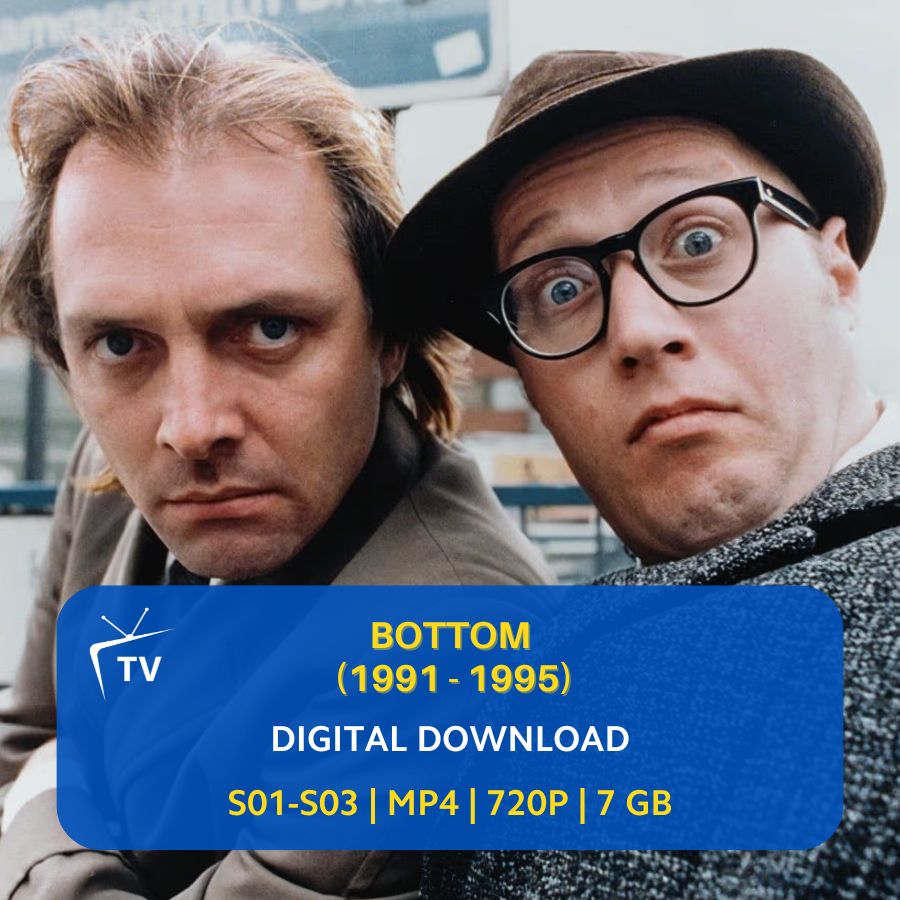 Bottom 1991 TV Series | Rik Mayall | Adrian Edmondson | Digital ...