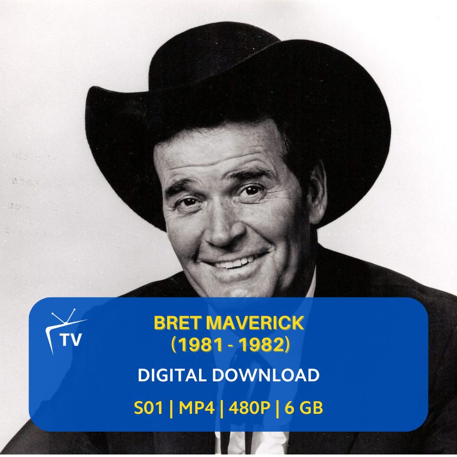Bret Maverick 1981 TV Series | James Garner | Digital Download | 80s ...