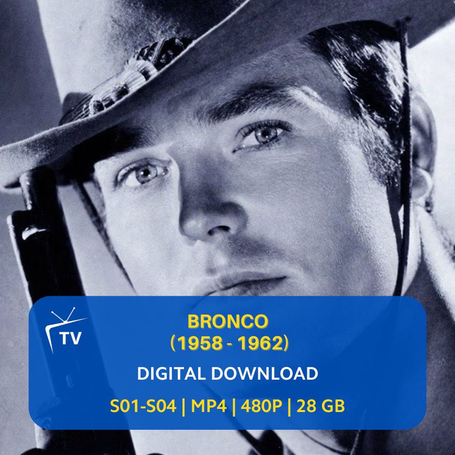 Bronco 1958 TV Series | Ty Hardin | Digital Download | 50s Western ...
