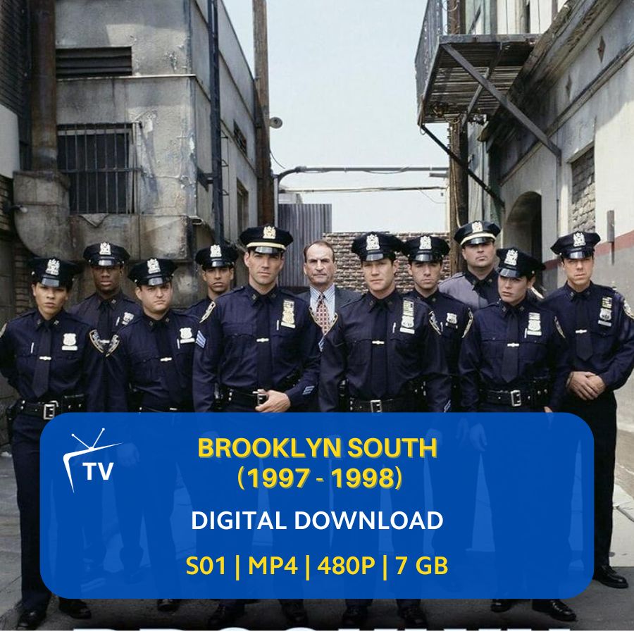 Brooklyn South 1997 | Steven Bochco | 90s Cop Show | Digital Download ...