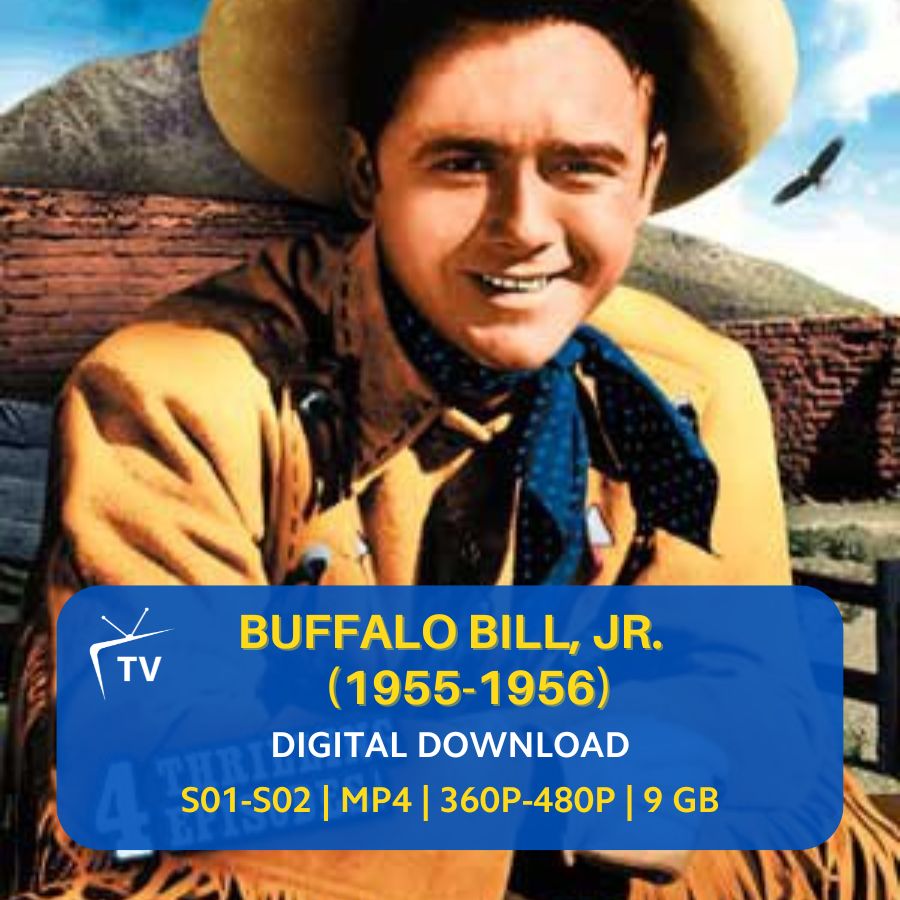 Buffalo Bill Jr 1955 Complete Series Digital Download | Classic Western ...