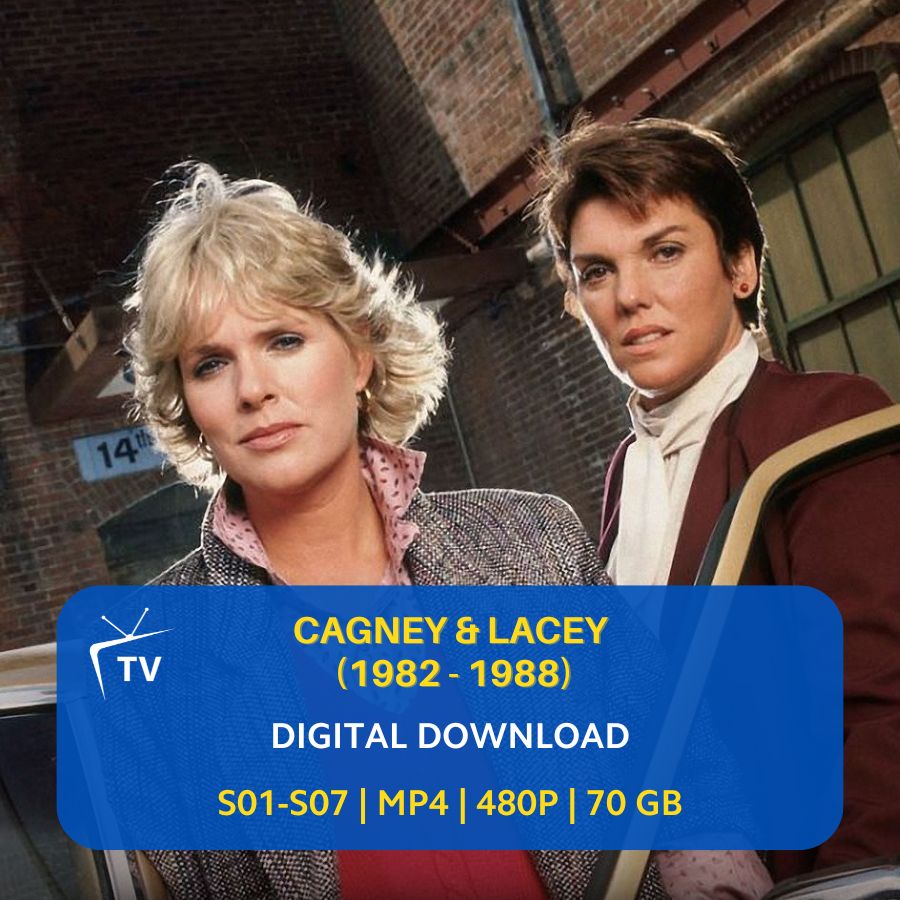 Cagney & Lacey 1982 TV Series | Tyne Daly | Sharon Gless | Digital ...