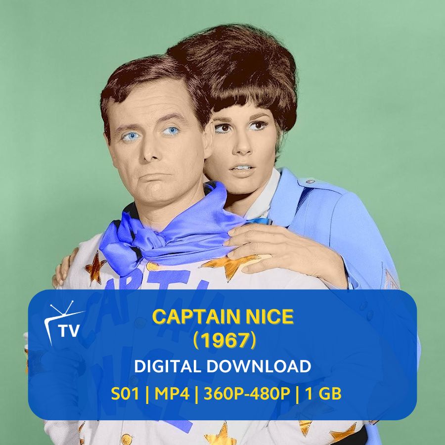 Captain Nice 1967 TV Series | 60s Superhero Parody | Digital Download | From Get Smart Creator ...