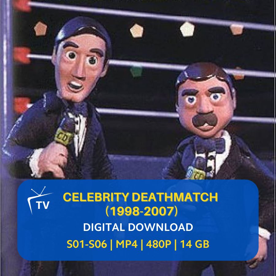 Celebrity Deathmatch 1998 | 90s MTV Show | Digital Download | Stop ...