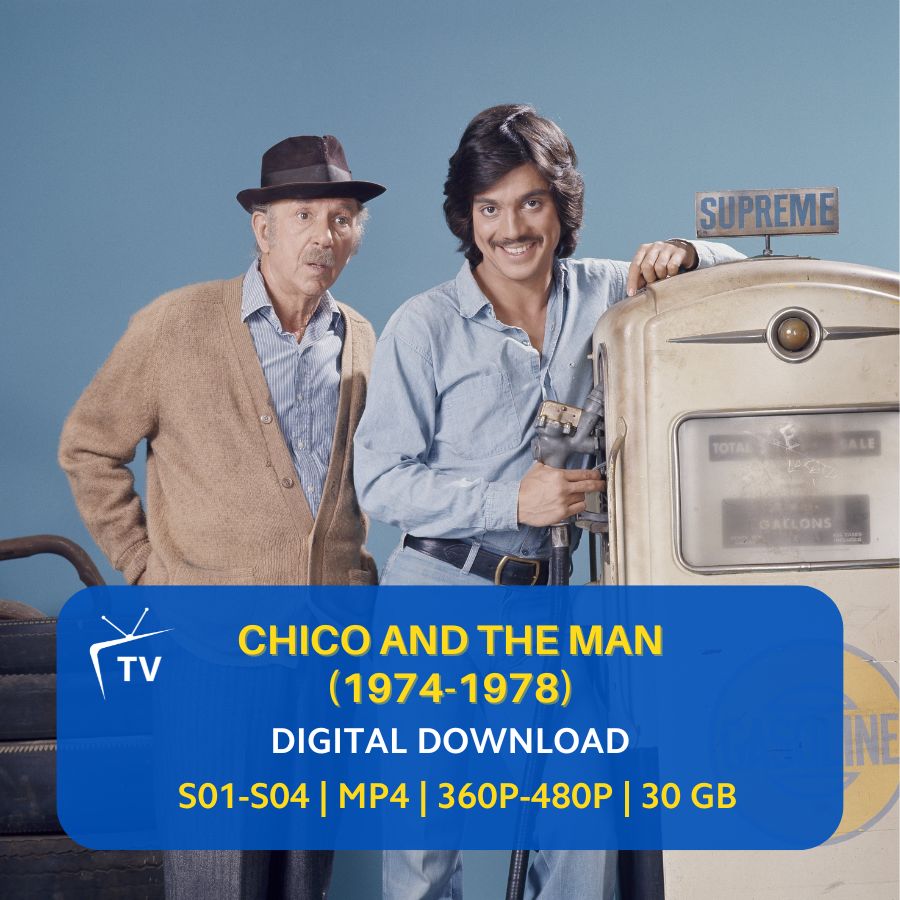 Chico and the Man 1974 | 70s Sitcom | Digital Download | Freddie Prinze ...