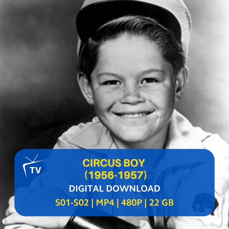 Circus Boy 1956 TV Series | Micky Dolenz | Digital Download | 50s Kids ...