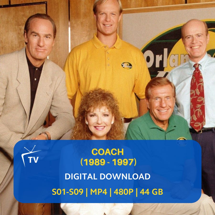 Coach 1989 TV Series | Craig T. Nelson | Digital Download | 90s ...