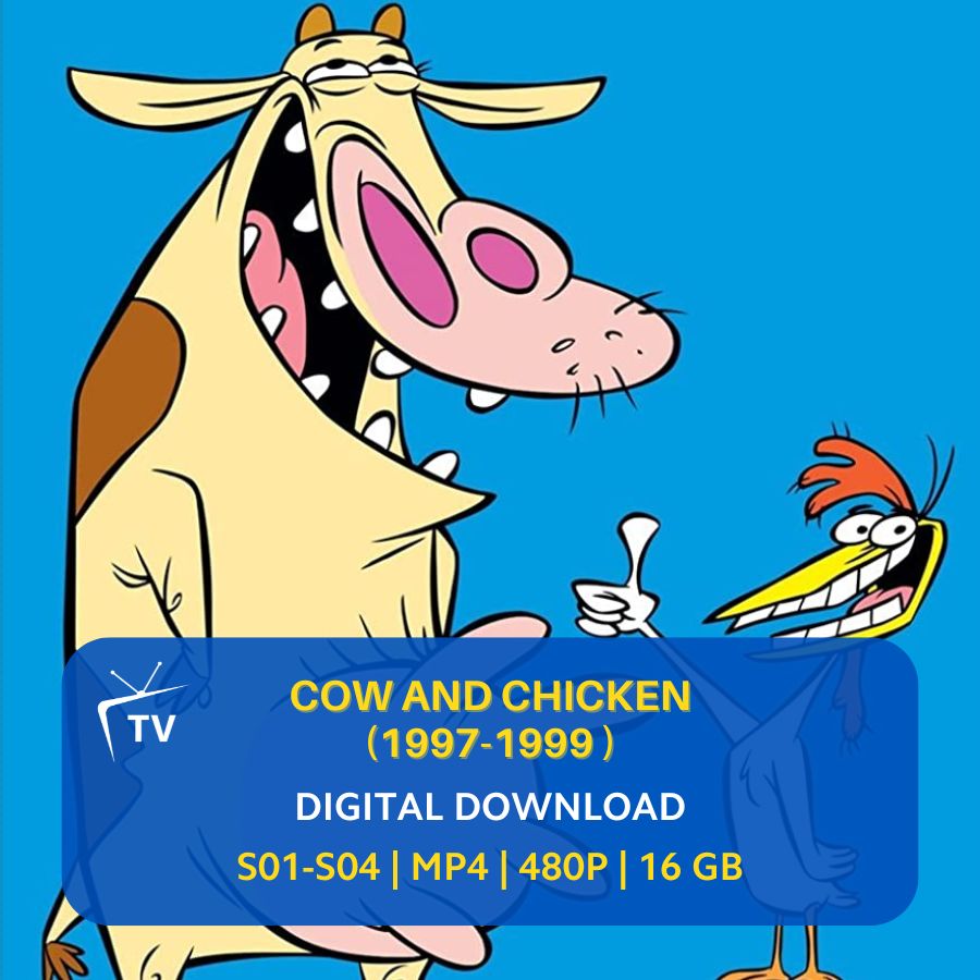 Cow and Chicken 1997 | 90s Cartoon | Digital Download | Cartoon Network ...