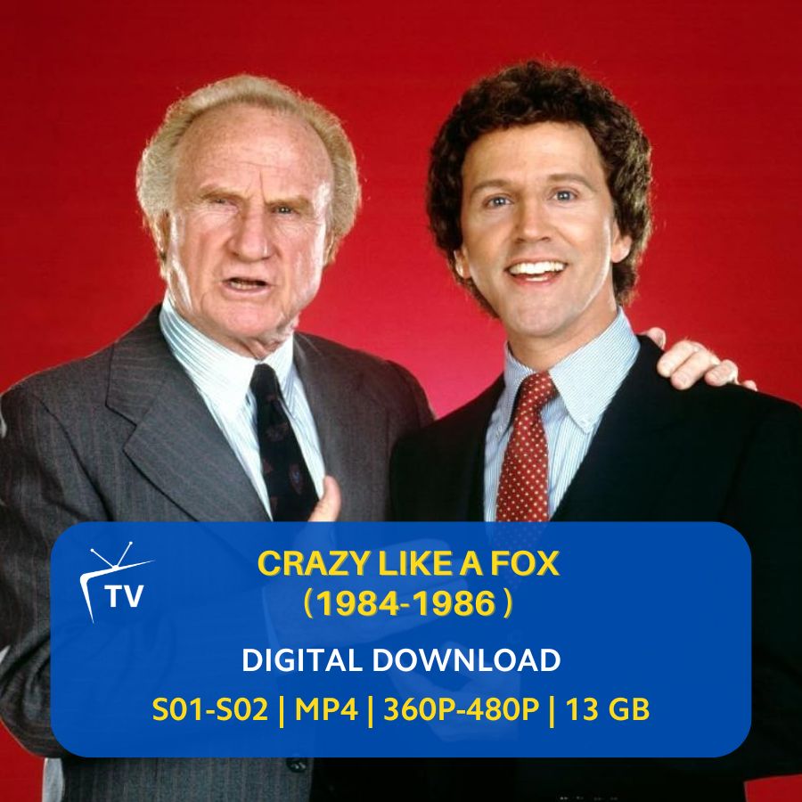 Crazy Like a Fox 1984 | 80s Detective Comedy | Digital Download | Jack ...