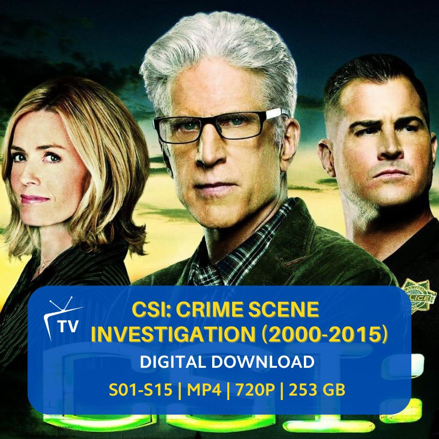 CSI Crime Scene Investigation 2000 TV Series Digital Download | Gil ...