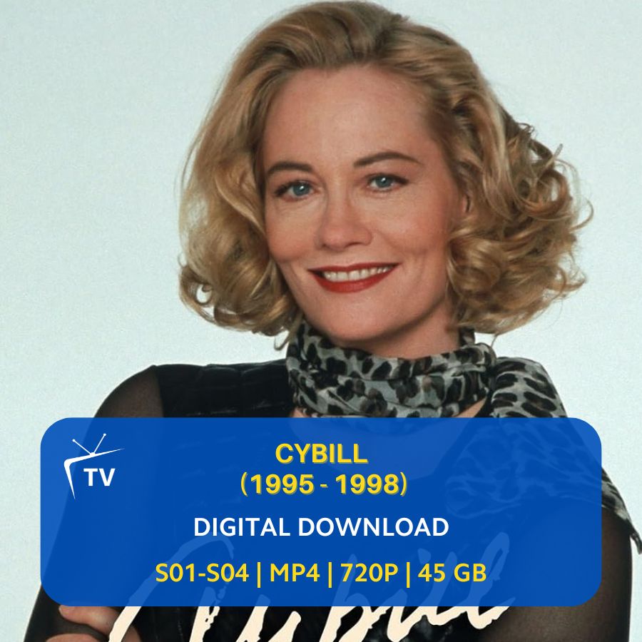 Cybill 1995 TV Series | Digital Download | 90s Sitcom | Cybill Shepherd | Christine Baranski ...