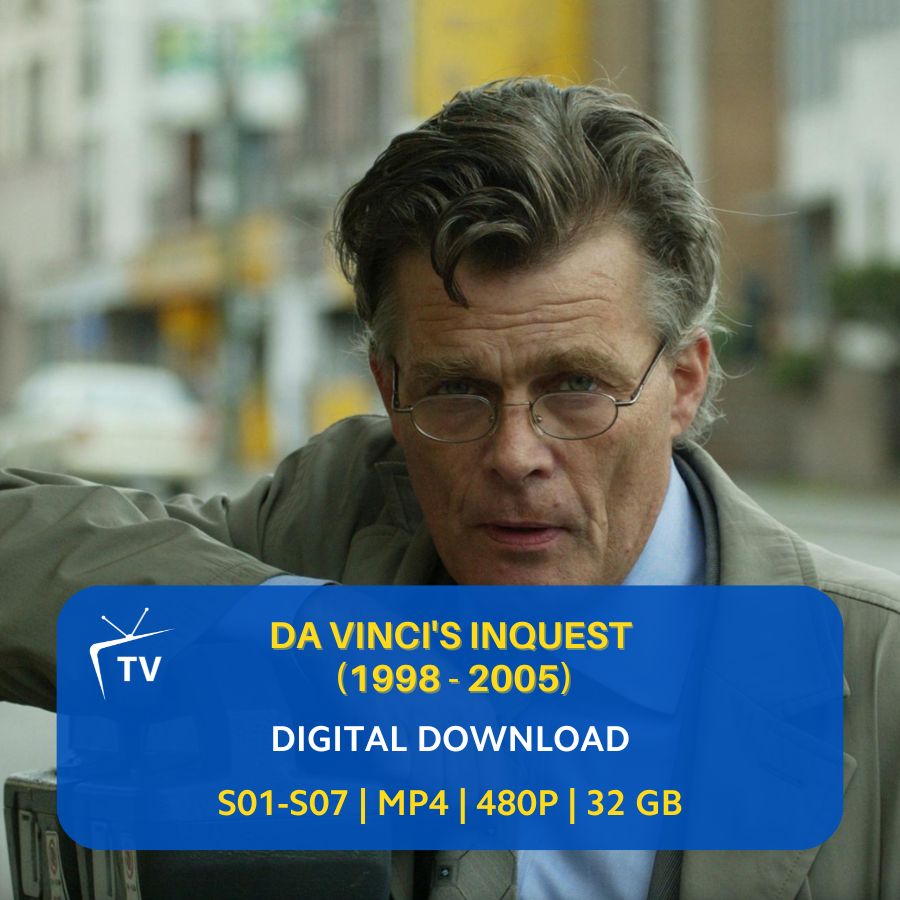 Da Vinci’s Inquest 1998 | Canadian Crime Drama | Digital Download | Nicholas Campbell | Forensic ...