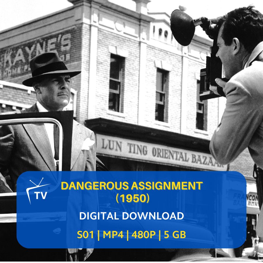 Dangerous Assignment 1950 | TV Series Digital Download | Classic Spy Thriller | Retro Espionage ...