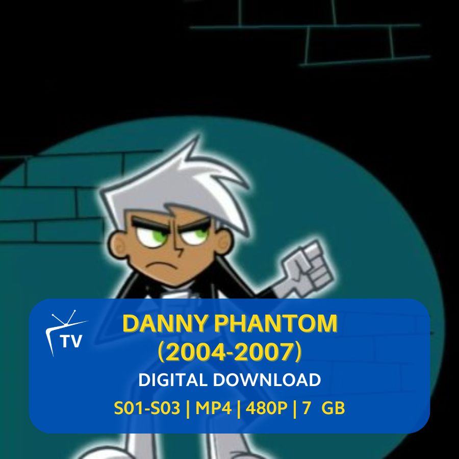 Danny Phantom 2004 TV Series Digital Download | Butch Hartman | Ghost ...