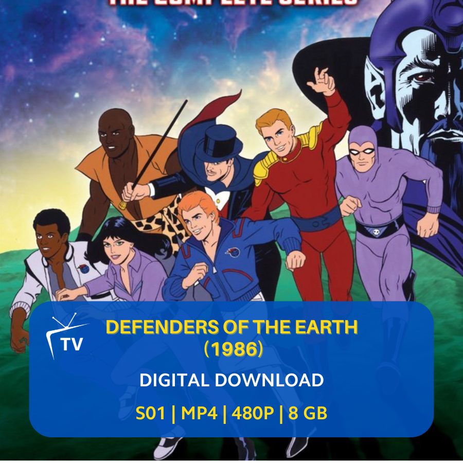 Defenders of the Earth 1986 | 80s Cartoon | Digital Download | Flash ...