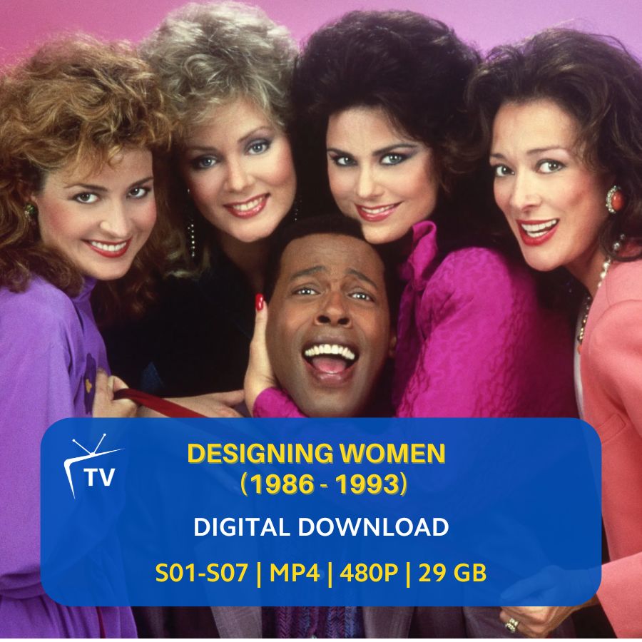 Designing Women 1986 | TV Series Digital Download | Classic 80s Sitcom ...