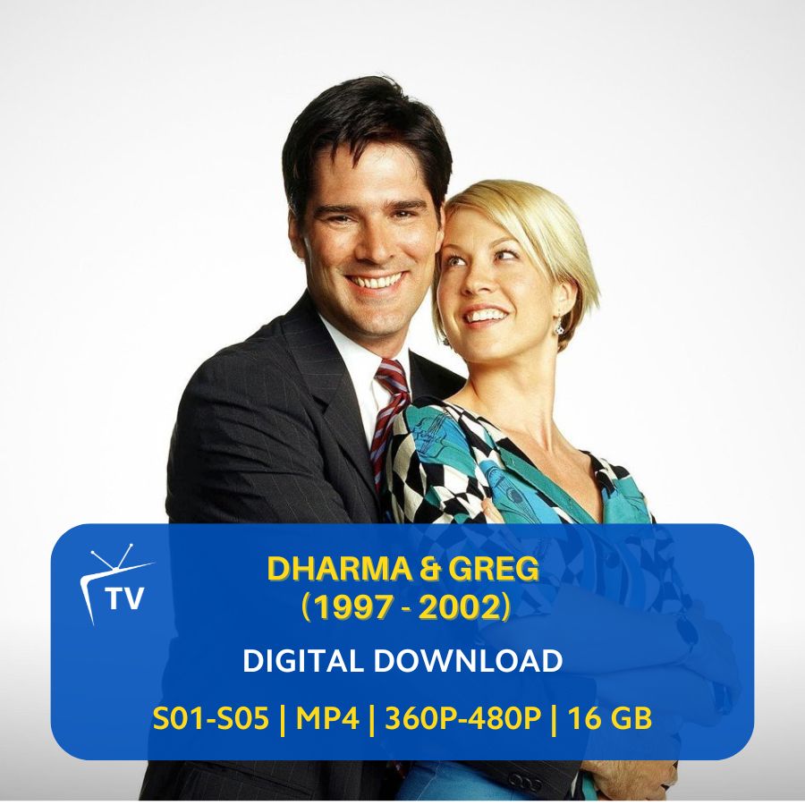 Dharma & Greg 1997 TV Series | Digital Download | Classic 90s Sitcom ...