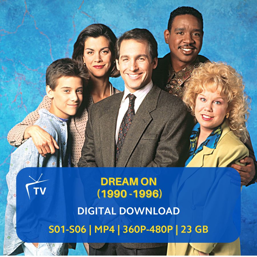 Dream On 1990 TV Series | 90s HBO Comedy | Digital Download | From ...