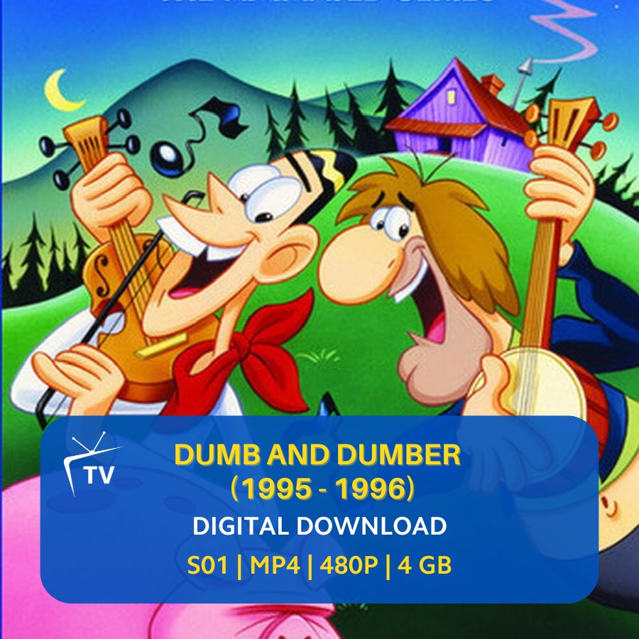 Dumb and Dumber 1995 Cartoon | The Animated Series | Digital Download ...