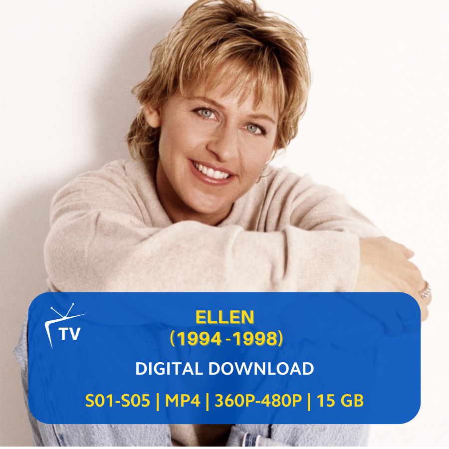 Ellen 1994 TV Series | Ellen DeGeneres | Digital Download | 90s Sitcom ...