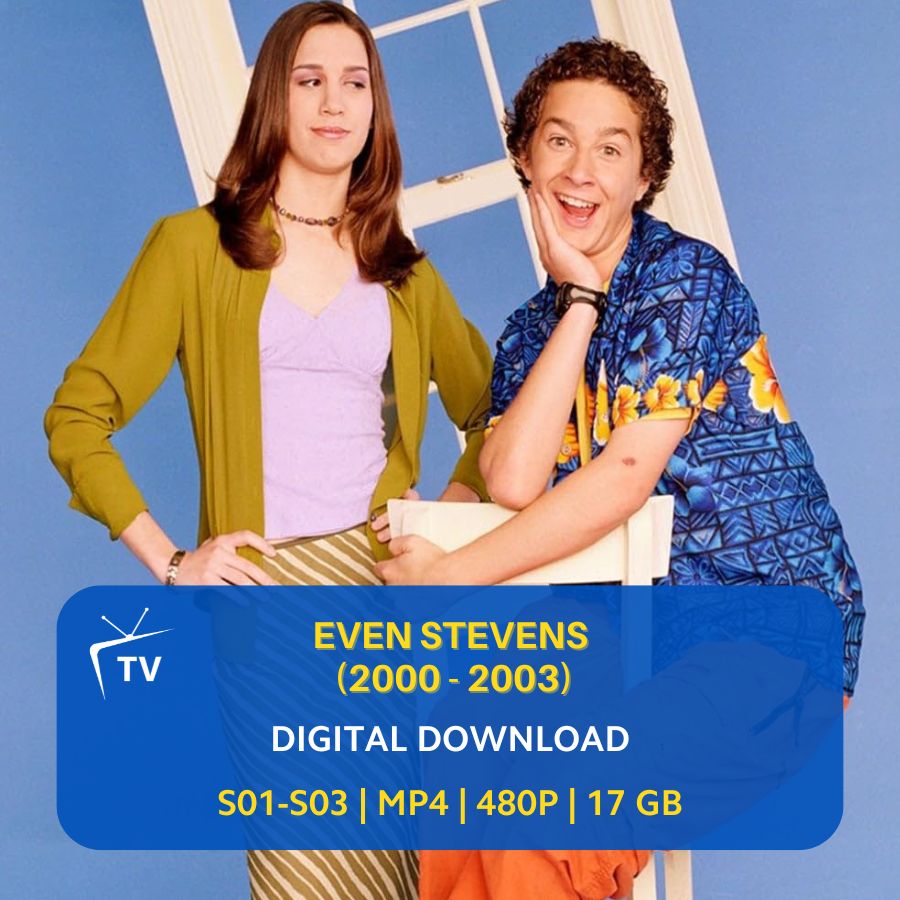 Even Stevens 2000 TV Series | Shia LaBeouf | Digital Download | Y2K ...