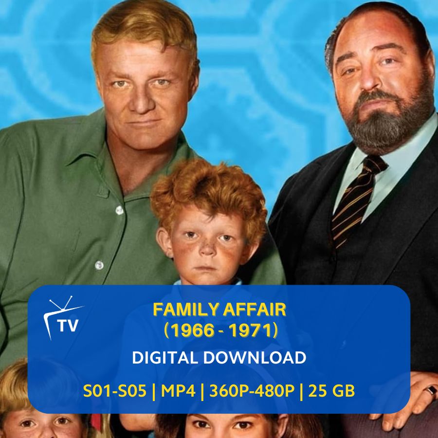 Family Affair 1966 TV Series | 60s Sitcom | Digital Download | Brian ...