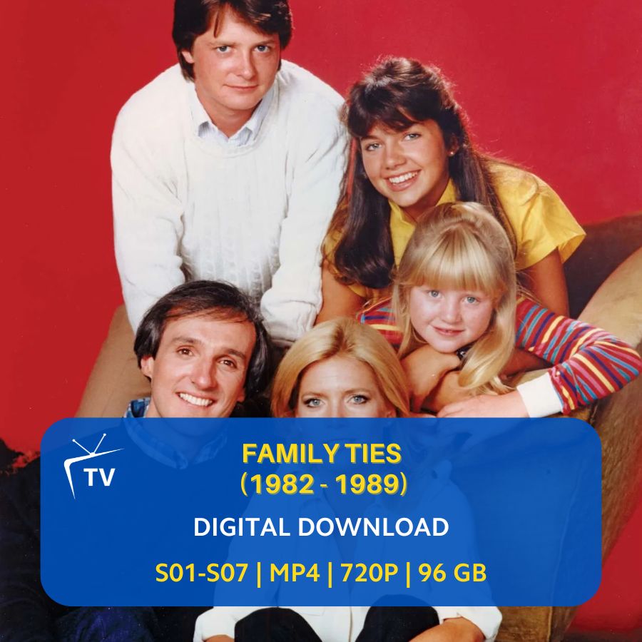 Family Ties 1982 TV Series | Michael J. Fox | Digital Download | 80s ...