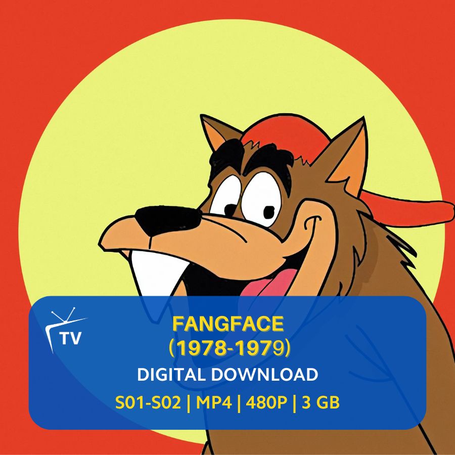 Fangface 1978 TV Series | 70s Werewolf Cartoon | Digital Download ...