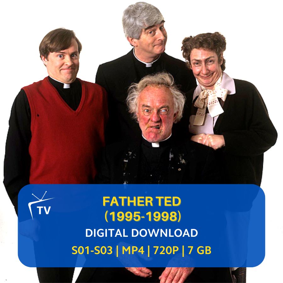 Father Ted 1995 | 90s Irish Sitcom | Digital Download | Ted Dougal Jack ...