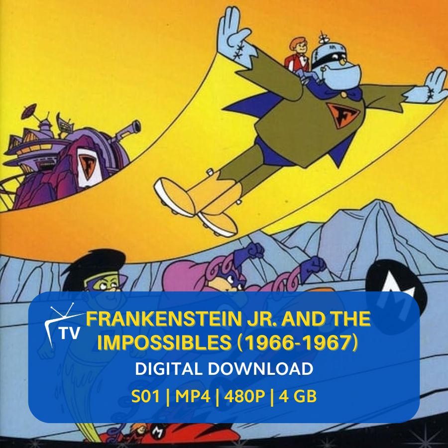 Frankenstein Jr & The Impossibles 1966 | Hanna Barbera | Digital ...